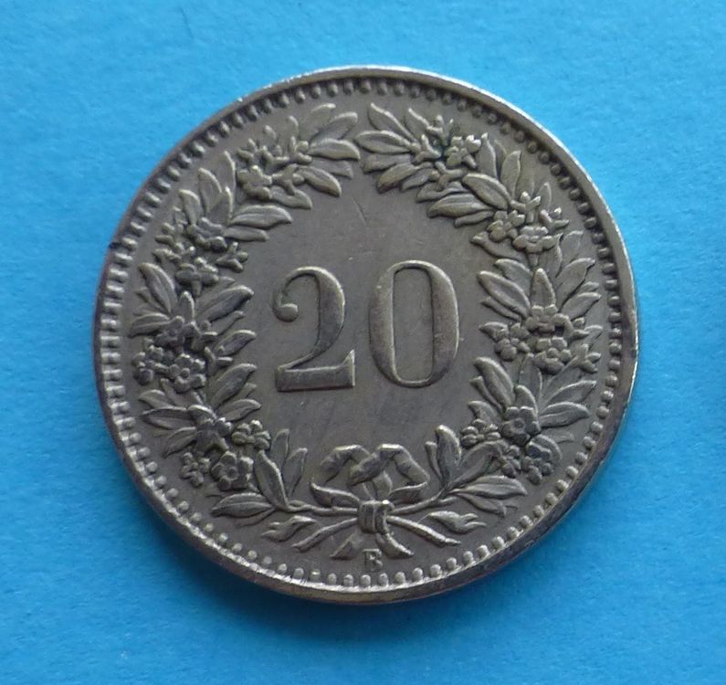 20 Rappen 1952 (Gebraucht) in Niederglatt ZH für CHF 1.5 – mit Lieferung auf Ricardo kaufen
