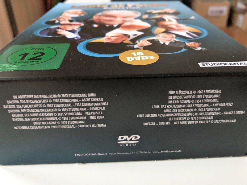 Die Grosse Louis de Funes Collection 16 DVDs - DE/FR/EN | Kaufen auf Ricardo