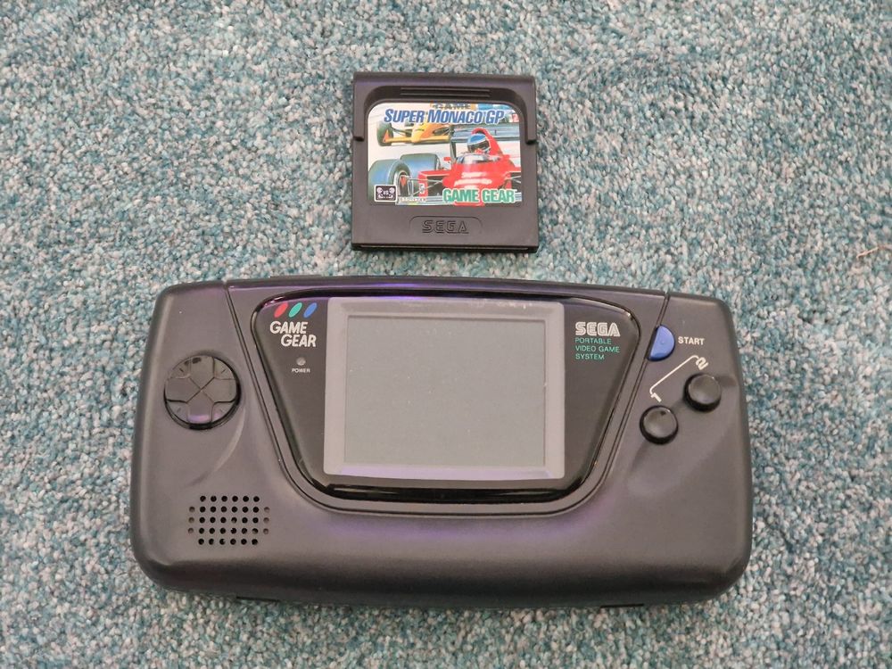 SEGA Game Gear Konsole + Super Monaco GP Spiel (Defekt) in ...