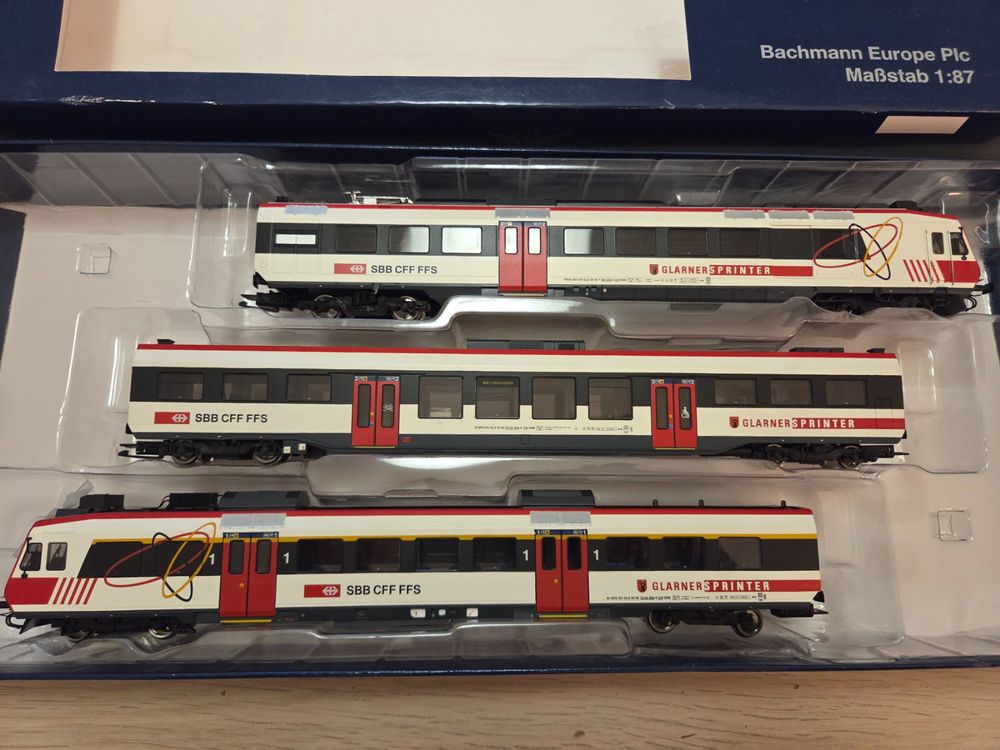 Liliput L133941 Set Pendelzug GlarnerSprinter SBB Digital H0 (Neuf avec ...