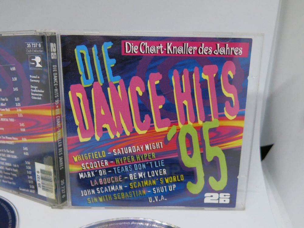 2 CD Die Dance-Hits '95 - Die Chart-Knaller Des Jahres | Kaufen auf Ricardo