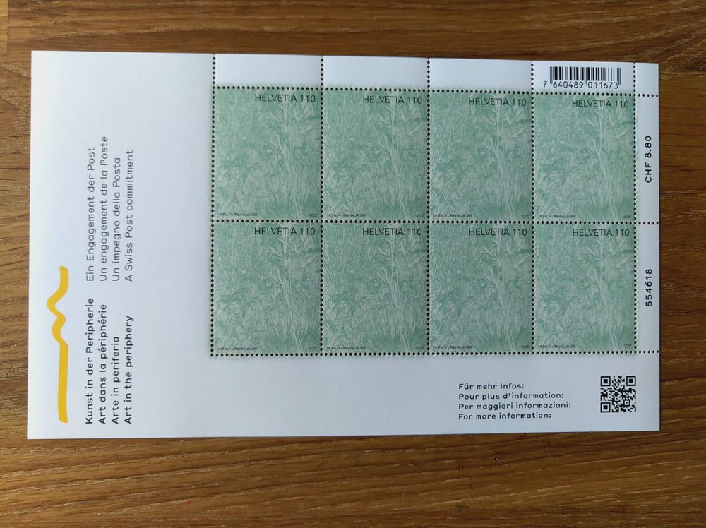 Kleinbogen Kunst in der Peripherie, 2022, Postfrisch | Kaufen auf Ricardo