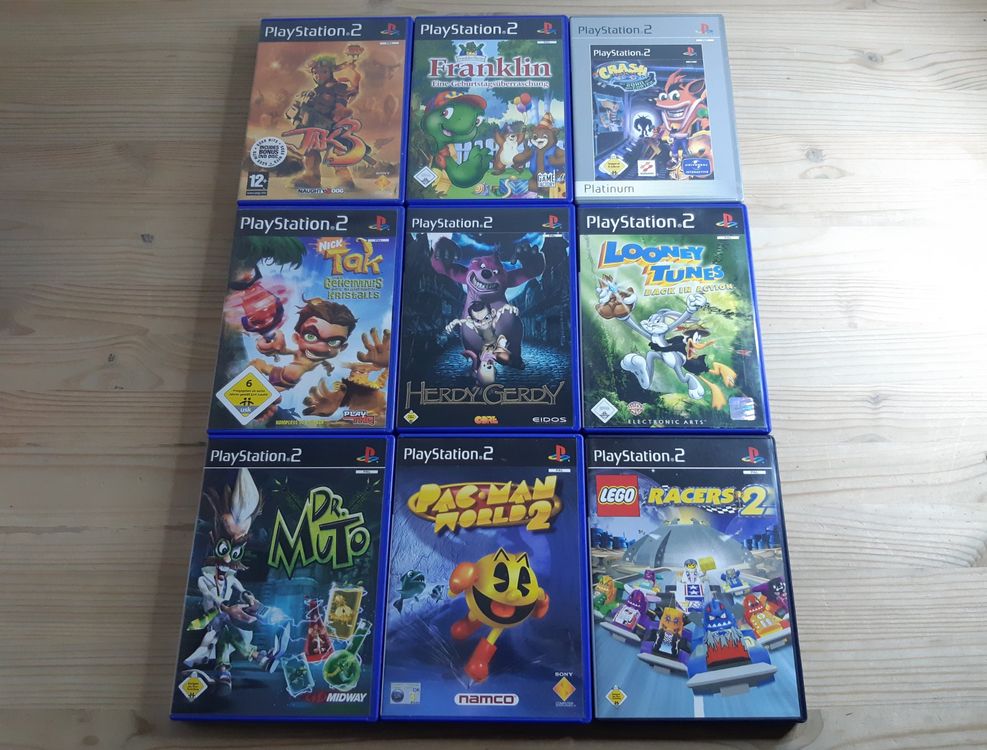 9 PS2 Jump 'n' Run Spiele: Crash Tak Pac-Man Lego Jak +... | Kaufen auf ...