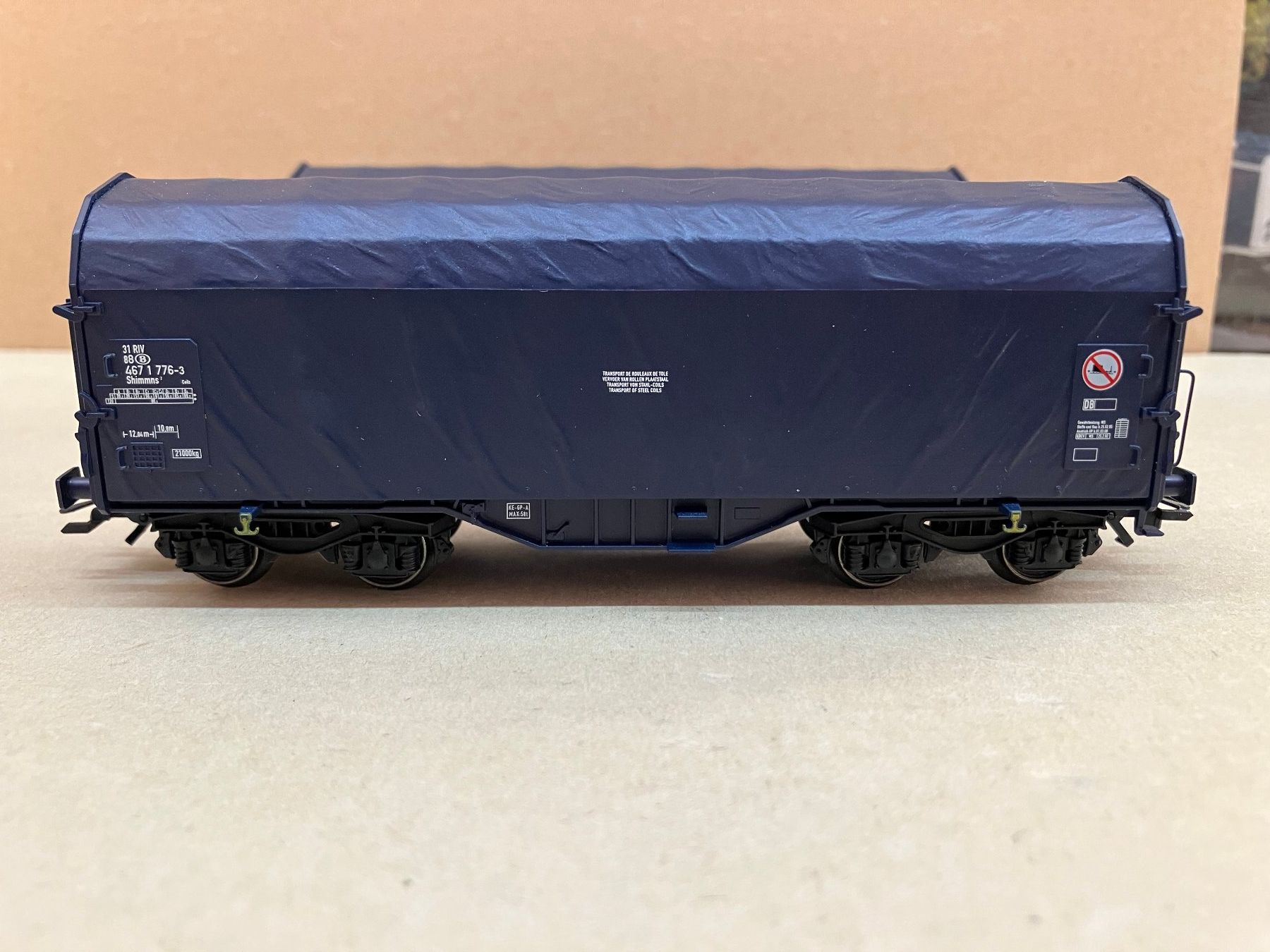 Märklin 47210 Wagenset Schiebeplanen der SNCB, H0 WS (Gebraucht) in ...