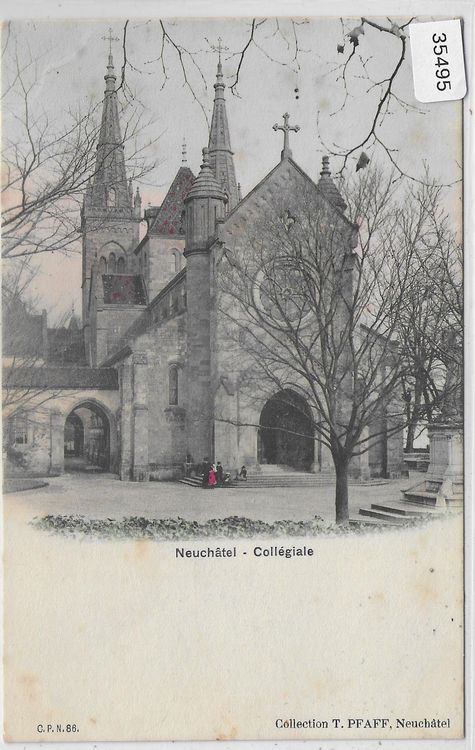 Neuchatel - Collegiale - coloriert (Gebraucht) in Ettingen für CHF 2 – mit Lieferung auf Ricardo ...