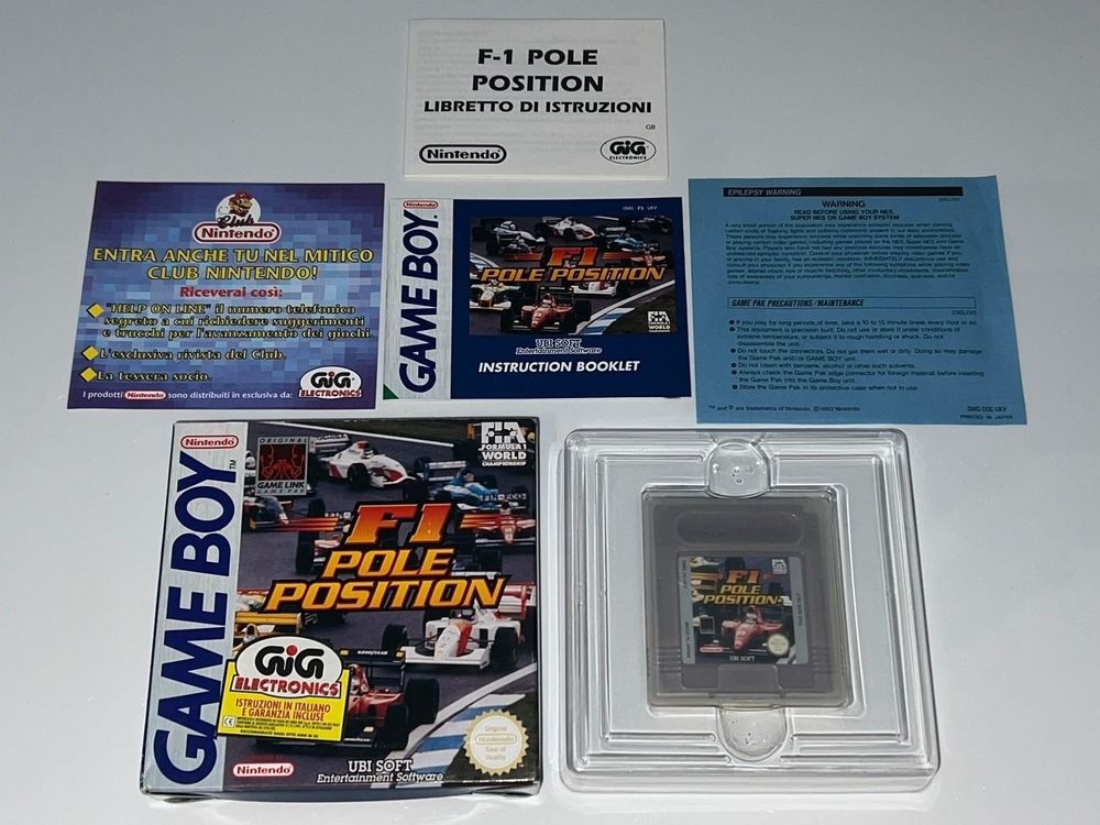 Nintendo Game Boy Classic (GB) Spiel - F1 Pole Position OVP | Kaufen auf Ricardo