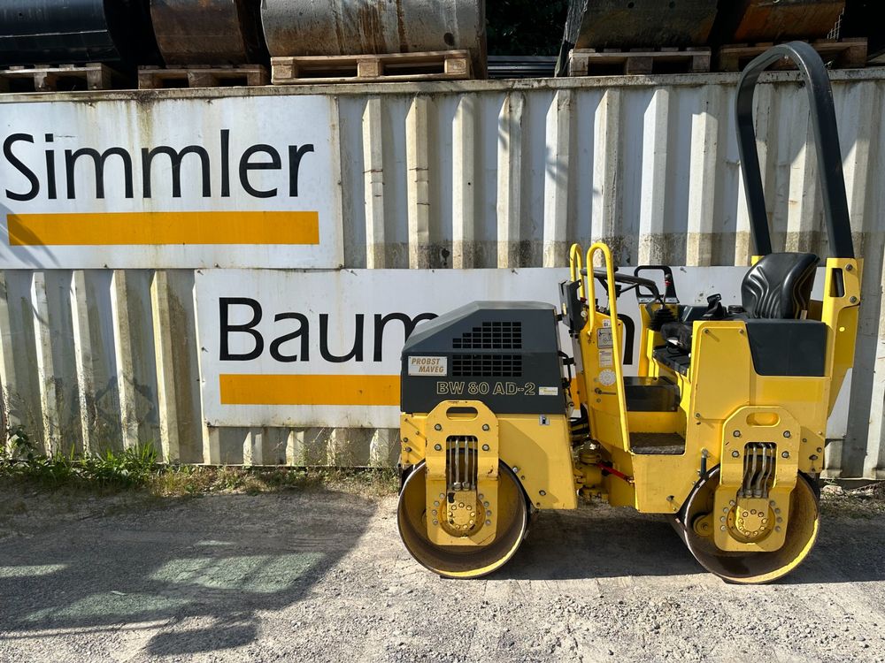 BOMAG BW 80 AD-2, Walze, Tandemwalze, Baumaschine (Gebraucht) in Jona für CHF 8800 – nur ...