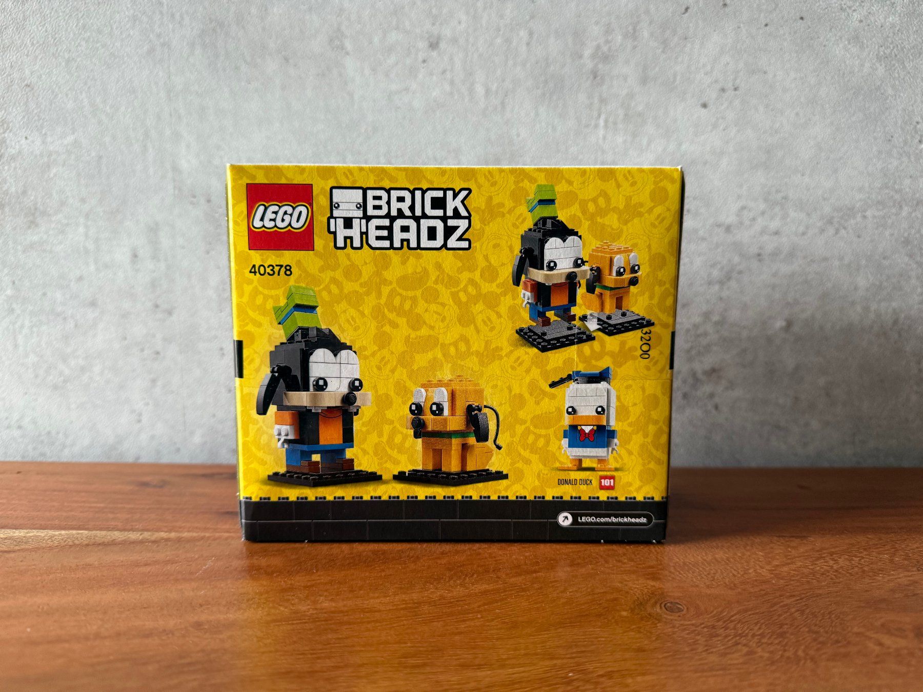LEGO Brickheadz Goofy & Pluto (40378) (Neu und originalverpackt) in ...