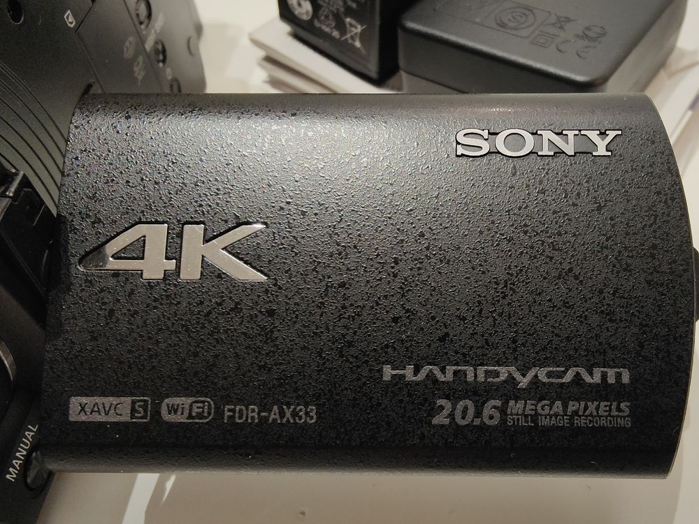 SONY FDR-AX 33 HANDYCAM 4K (Gebraucht) in Stäfa für CHF 295 – mit ...