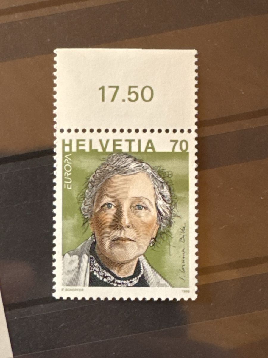 Timbre Suisse 17.50 Helvetia 70 Europa - Collection! (D'occasion) à La ...