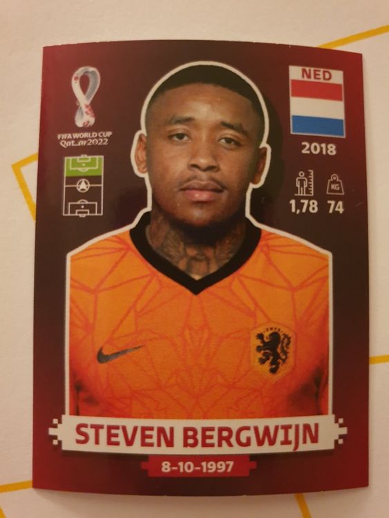 Panini WM 2022 NED 16 (Neu (gemäss Beschreibung)) in Winterthur für CHF ...