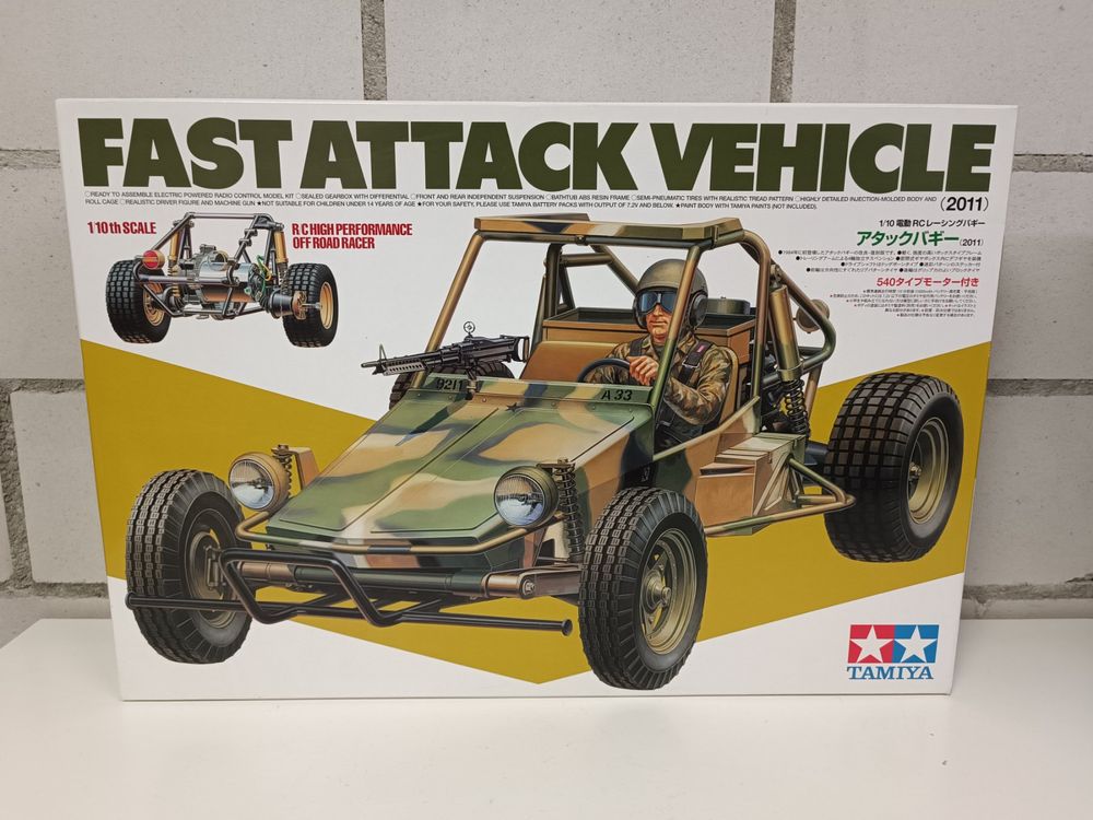 Tamiya Fast Attack Vehicle NEU (Neu und originalverpackt) in ...