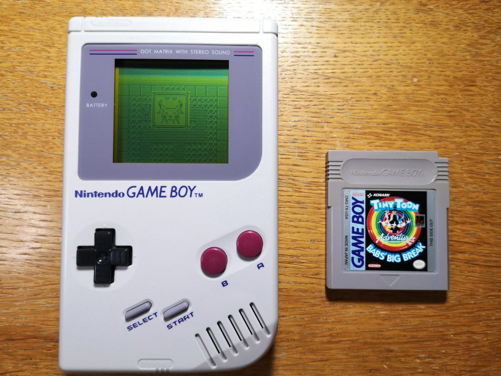 Gameboy Classic DMG-01 Guter Zustand mit Tiny Toon (Gebraucht) in Hinwil für CHF 130 – mit ...