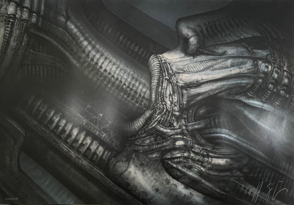 H. R. Giger (1940-2014) Serigraphie Handsigniert (Gebraucht) in Root für CHF 869 – mit Lieferung ...
