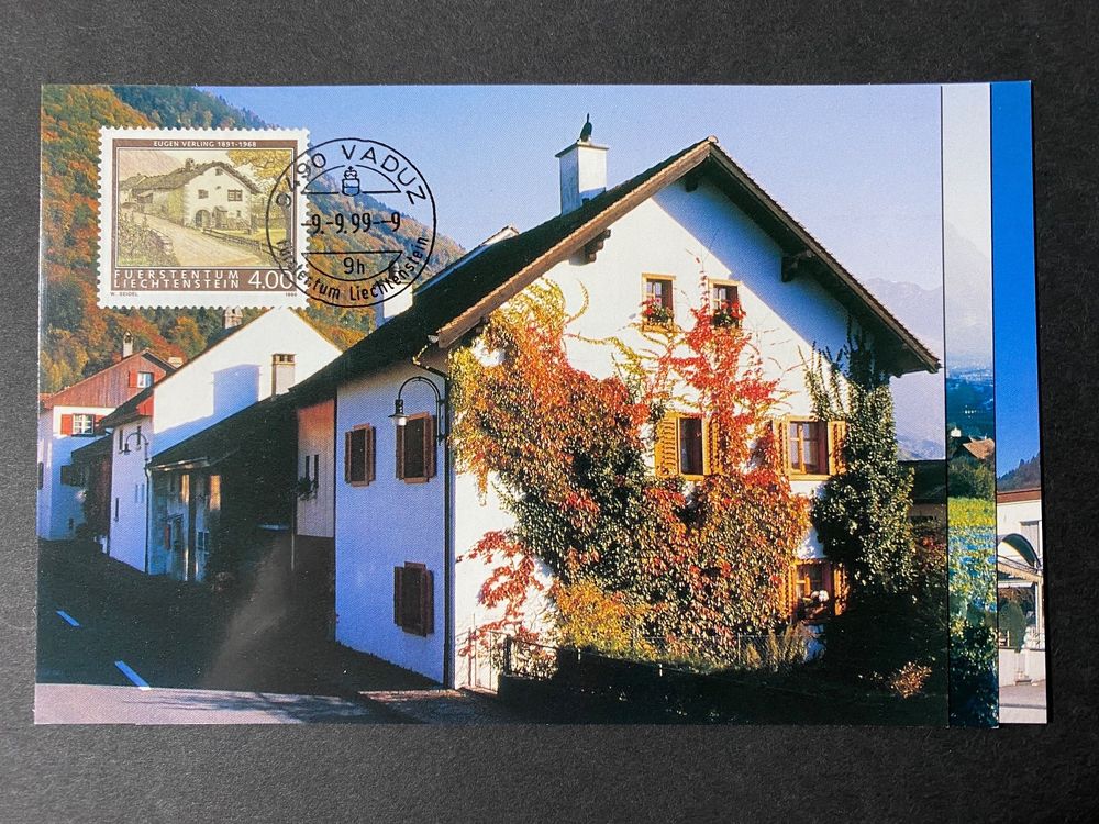 Liechtenstein Serie auf Maximumkarten 9.9.1999 | Kaufen auf Ricardo