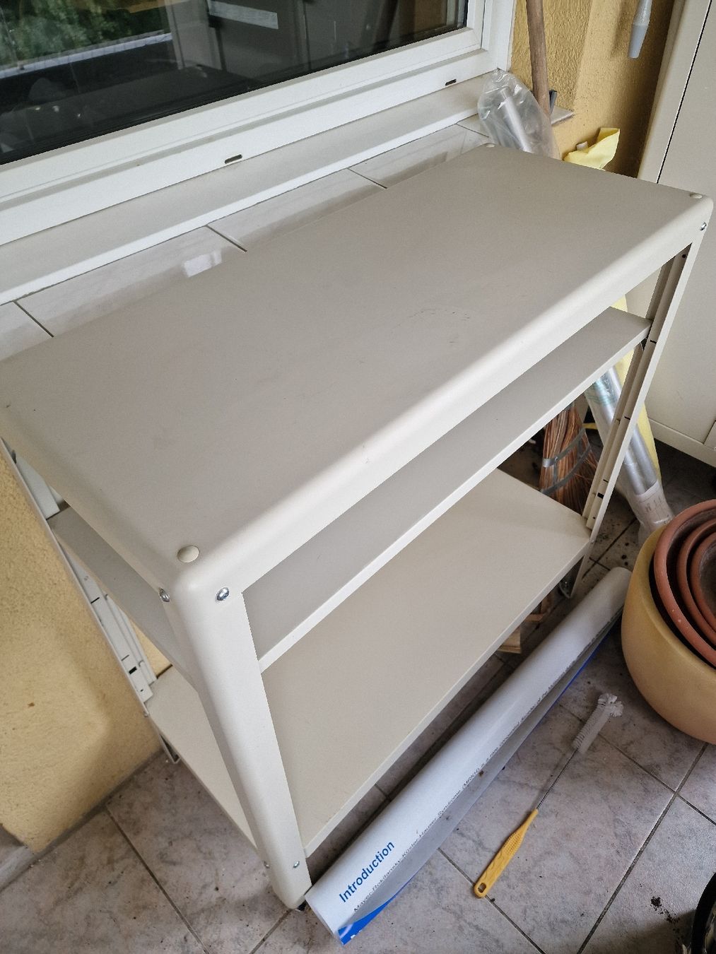 Metal Garden Cabinet & Shelving Unit (Balcony/Cellar) (D'occasion) à ...