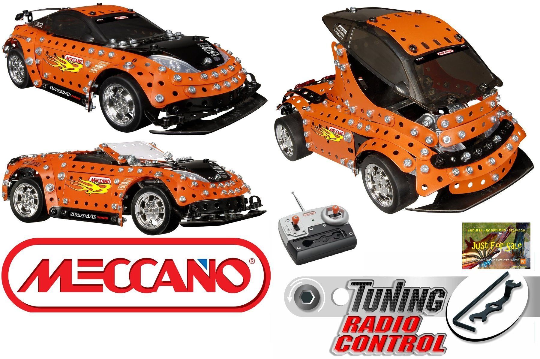 MECCANO 8950 - Tuning Radio Control Cars - RARITÄT 2005! (Gebraucht) in ...