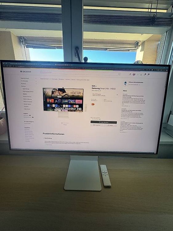 Samsung M8 4K Monitor (Gebraucht) in Emmenbrücke für CHF 350 – nur ...