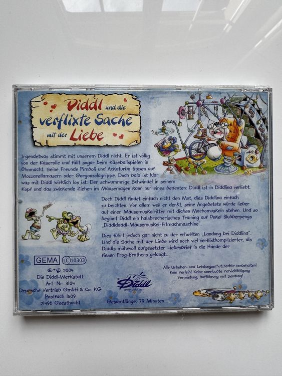 Diddl CD - Die verflixt Sache mit der Liebe (2004) (Neu (gemäss ...