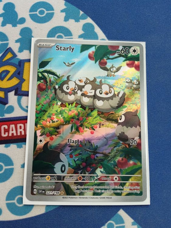 Starly - Alternate Art Scarlet & Violet ENGLISCH | Kaufen auf Ricardo