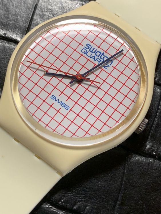 Swatch*GW100* TENNIS GRID* 1983*BackCode *484 NEU Ungetragen | Kaufen auf Ricardo