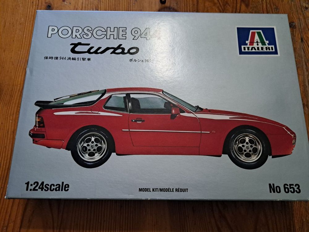 Porsche 944 turbo 1/24 italeri 653 (Neu (gemäss Beschreibung)) in ...