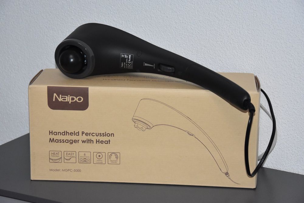 NAIPO Massagegerät MGPC-5000 mit Wärmefunktion ! NEUWERTIG ! (Neu (gemäss Beschreibung)) in ...
