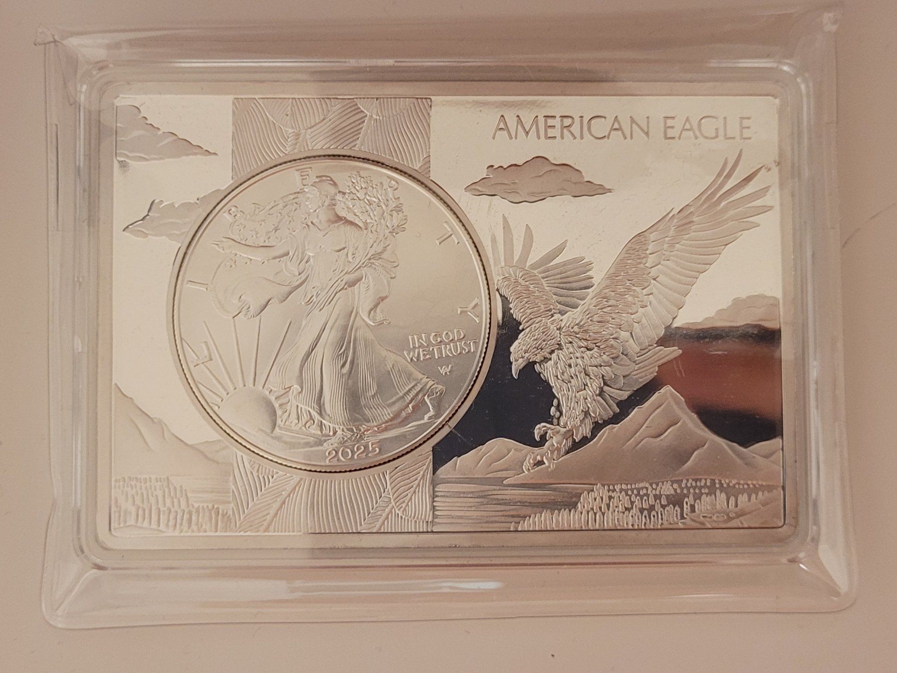 1 Oz Silber American Eagle in 3 Oz Münz Barren 2025 (Neu und originalverpackt) in Allschwil für ...