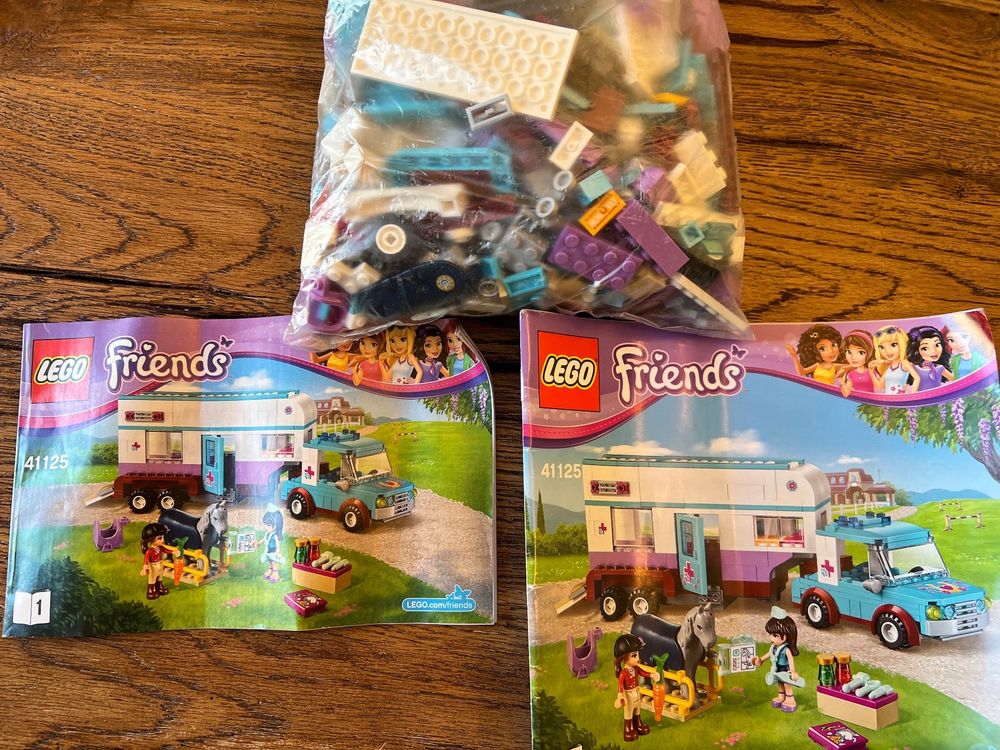 Lego Friends Pferdeanhänger und Tierärztin 41125 | Kaufen auf Ricardo