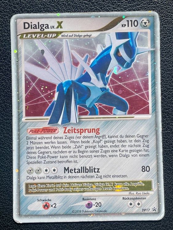 Dialga LV.X Ultra Rare Holo DP17 Black Star Promo (Neu (gemäss ...