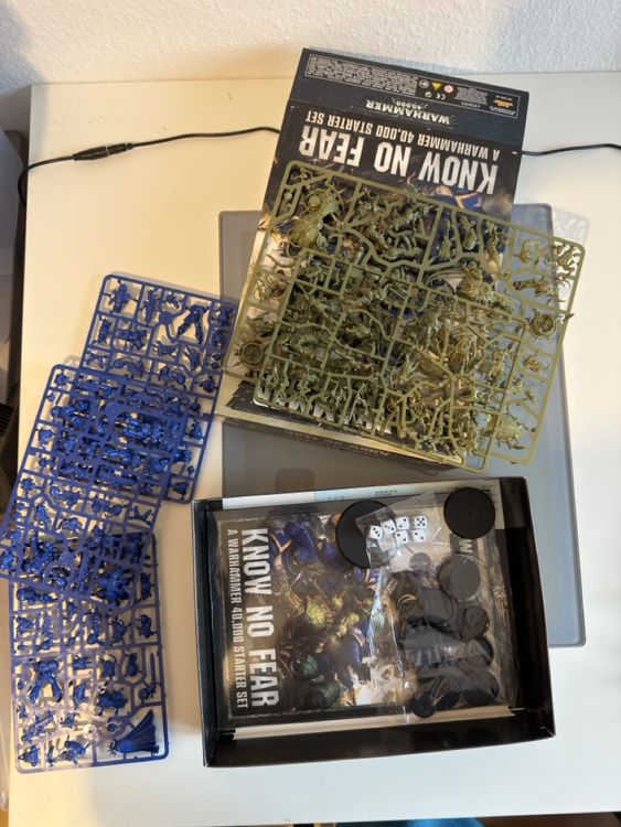 Warhammer 40k: Know No Fear Starterset, ungebaut! (Neu (gemäss ...