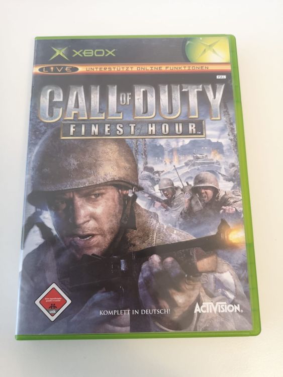 Call of Duty Finest Hour (XBOX) (Gebraucht) in Herisau für CHF 8 – mit ...