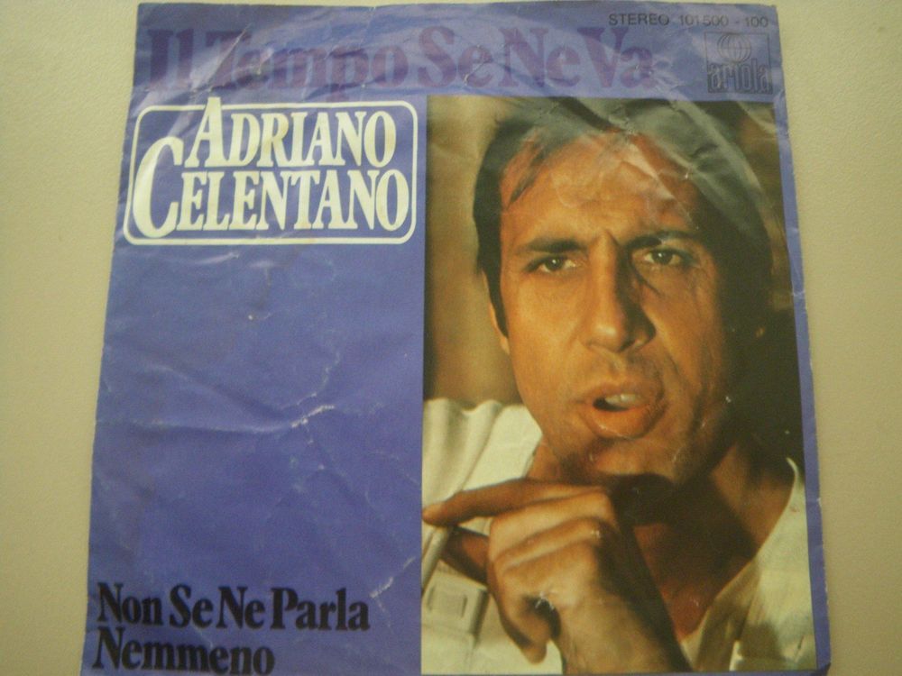 Vinyl-Single Adriano Celentano - Il Tempo Se Ne Va | Kaufen auf Ricardo