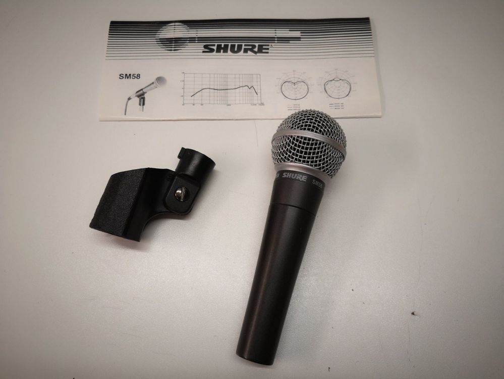 Mikrofon SHURE SM58 | Kaufen auf Ricardo