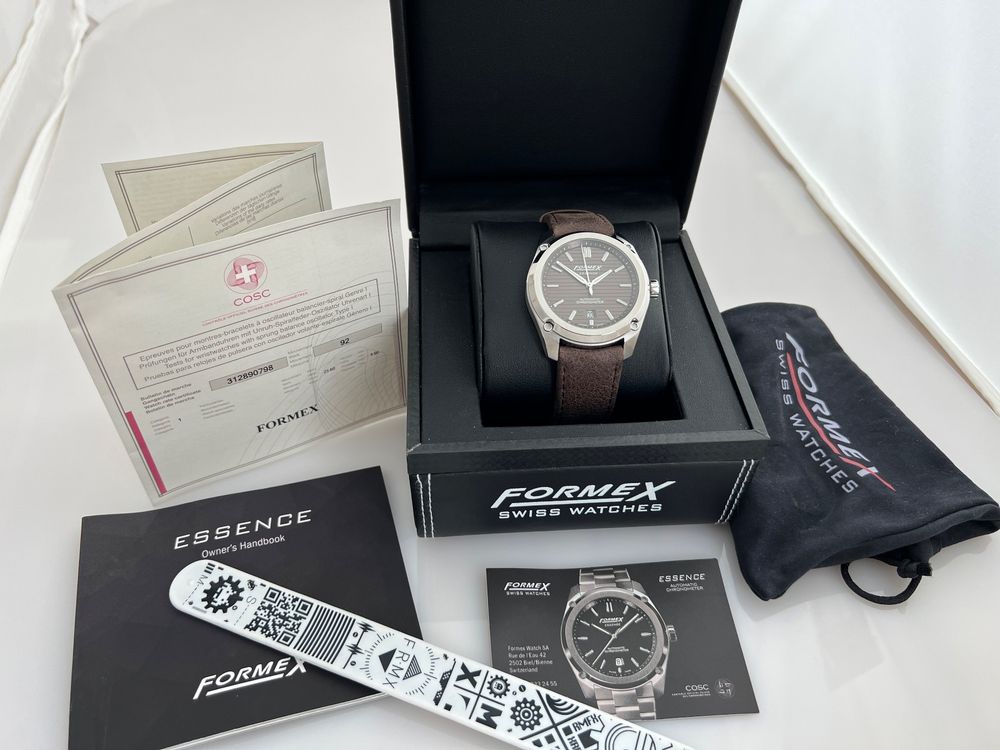 Formex Essence Automatik Chronometer Uhr Full Set | Kaufen auf Ricardo