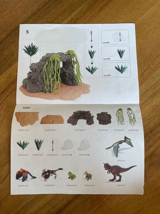 Schleich Dinosaurierset mit Höhle Nr. 42261 | Kaufen auf Ricardo