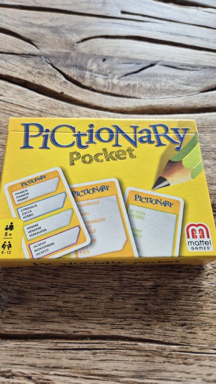 Pictionary Pocket Spiele Spass für die ganze Familie NEU (Neu und ...