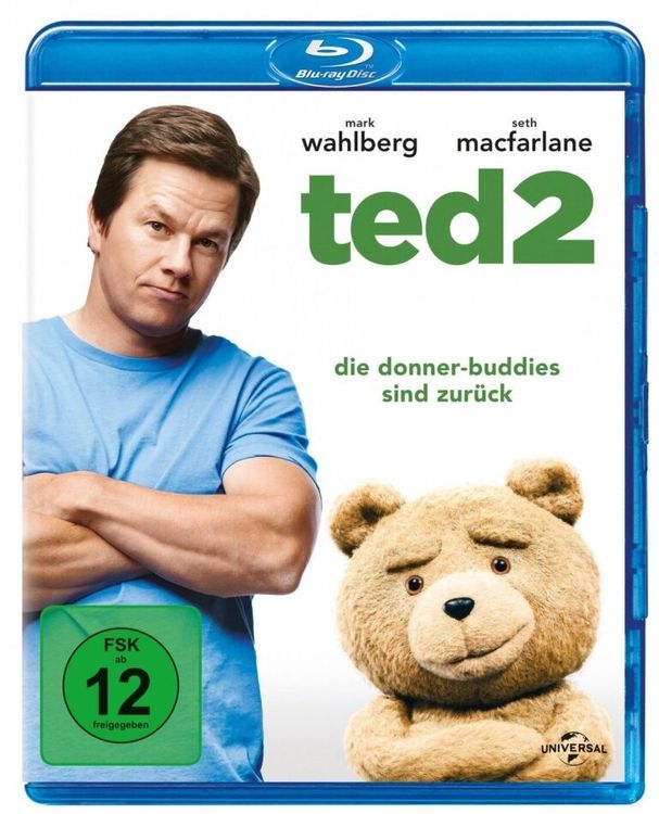 Ted 2 (2015) Seth Macfarlane/Mark Wahlberg/Liam Neeson/BD (Gebraucht) in Volketswil für CHF 2.8 ...