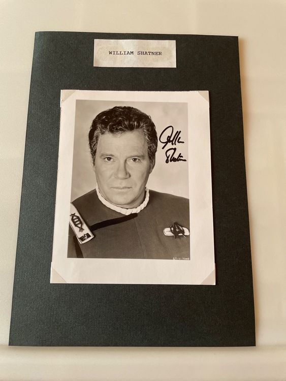 Autogrammkarte William Shatner | Kaufen auf Ricardo