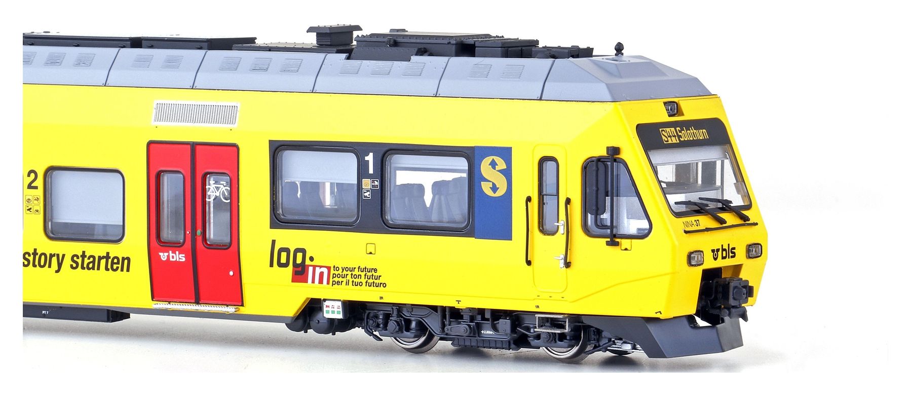 LS-Models 17201DC BLS NINA RABe 525 "Login" 3-teilig analog (Neu und ...