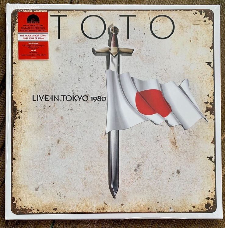 TOTO „Live in Tokyo 1980“ RED VINYL LP RECORD STORE DAY NEU! (Neu und originalverpackt) in Basel ...