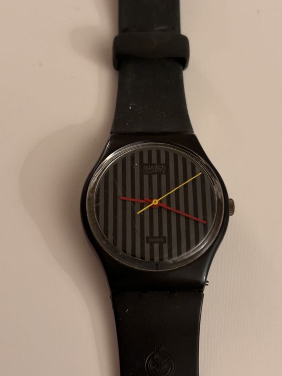 Swatch Herren, GA 102, PINSTRIPE 1985 (Gebraucht) in Villnachern für ...