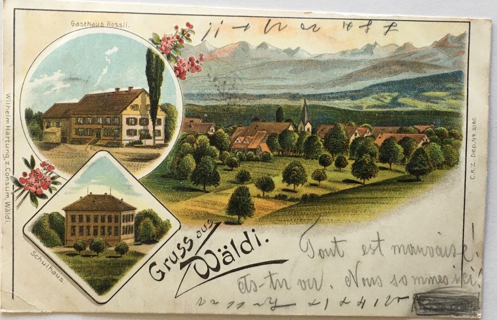 Gruss aus Wäldi, Litho, 1901 | Kaufen auf Ricardo