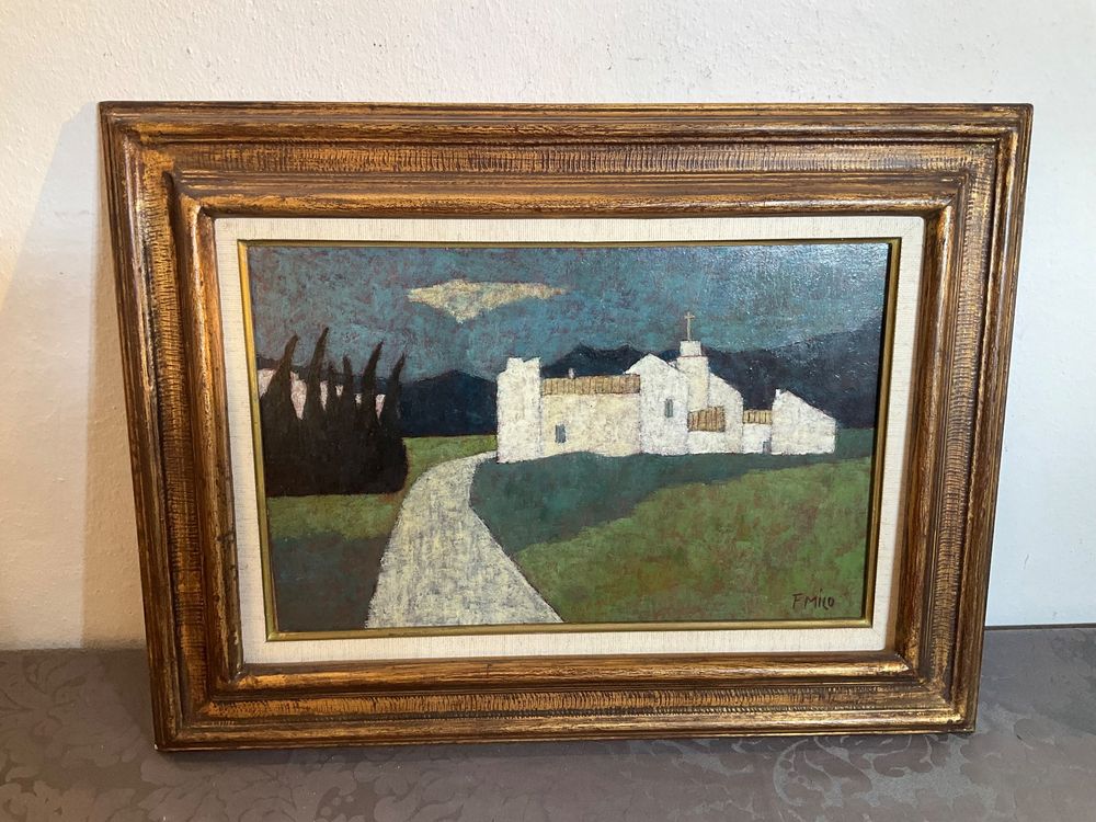 Frank MILO (1921-1991) Tableau peinture sur panneaux (D'occasion) à ...