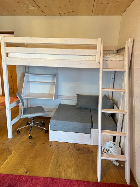 Flexa-Classic Hochbett inkl. Sofabett, Schreibtisch & Stuhl (Gebraucht) in Merzligen für CHF 783 ...