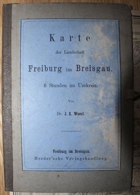 Landkarte Freiburg im Breisgau (Gebraucht) in Seewen SO für CHF 20 ...