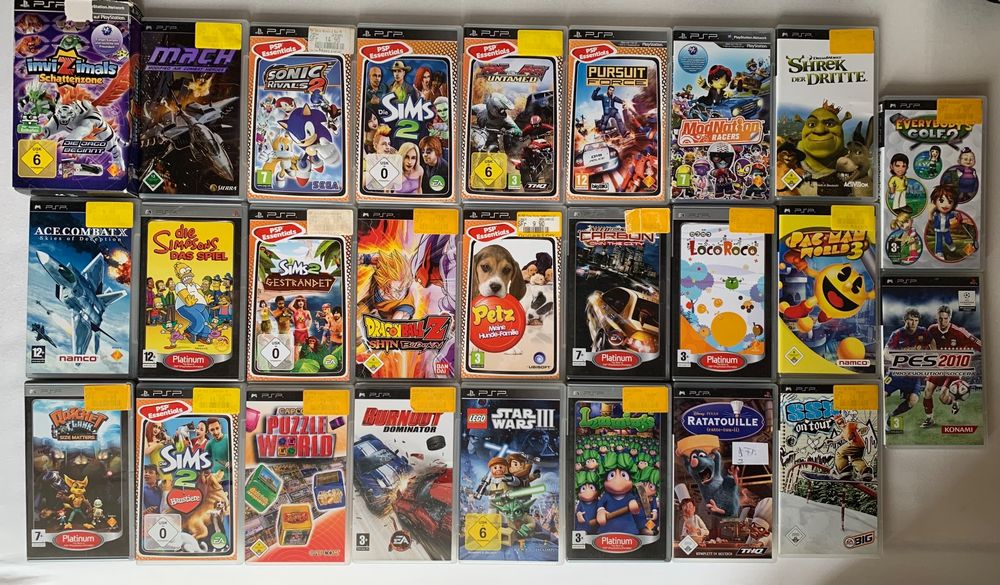 PSP Games mit PSP Camera for playstation portable (Gebraucht) in Suhr ...