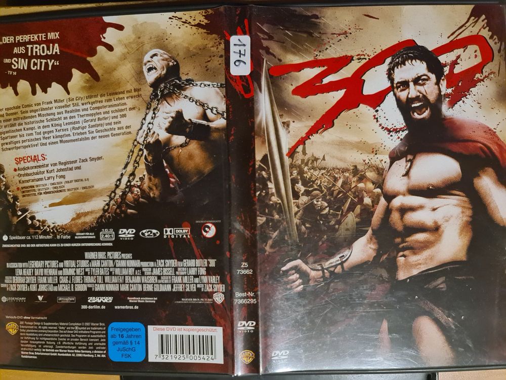 300 DVD Actionfilm mit Gerard Butler | Kaufen auf Ricardo