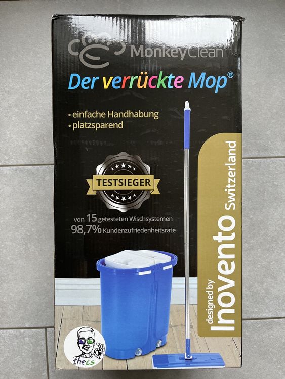 Wischmop mit Eimer, MonkeyClean (Neu und originalverpackt) in für CHF ...