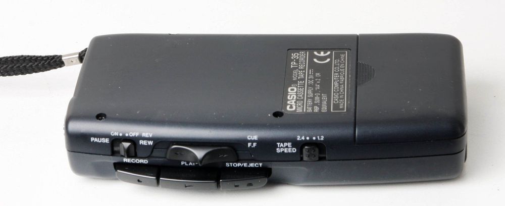 Casio VAC Micro Cassette Tape Recorder | Kaufen auf Ricardo